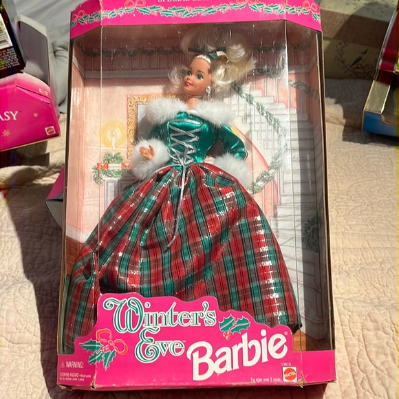 Barbie | Toys | Barbie Winters Eve Doll Mattel 994 | Poshmark